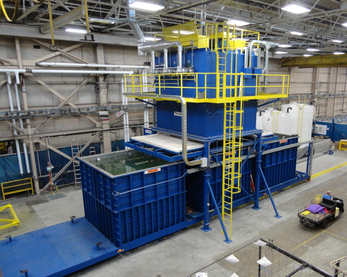 2 drop bottom ovens for SAMT - Industrial Ovens & Furnaces - Pyradia